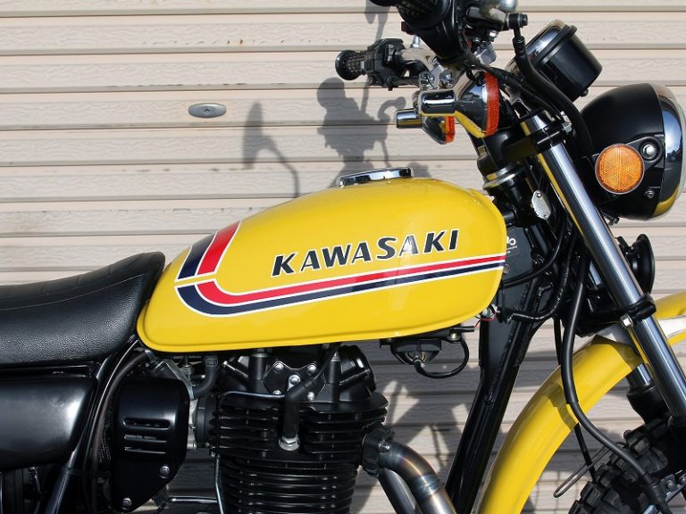 カワサキ 250TR F11仕様カスタム ビンテージカスタム！ビンテージオフロードを作る！ | ギャングパーツブログ